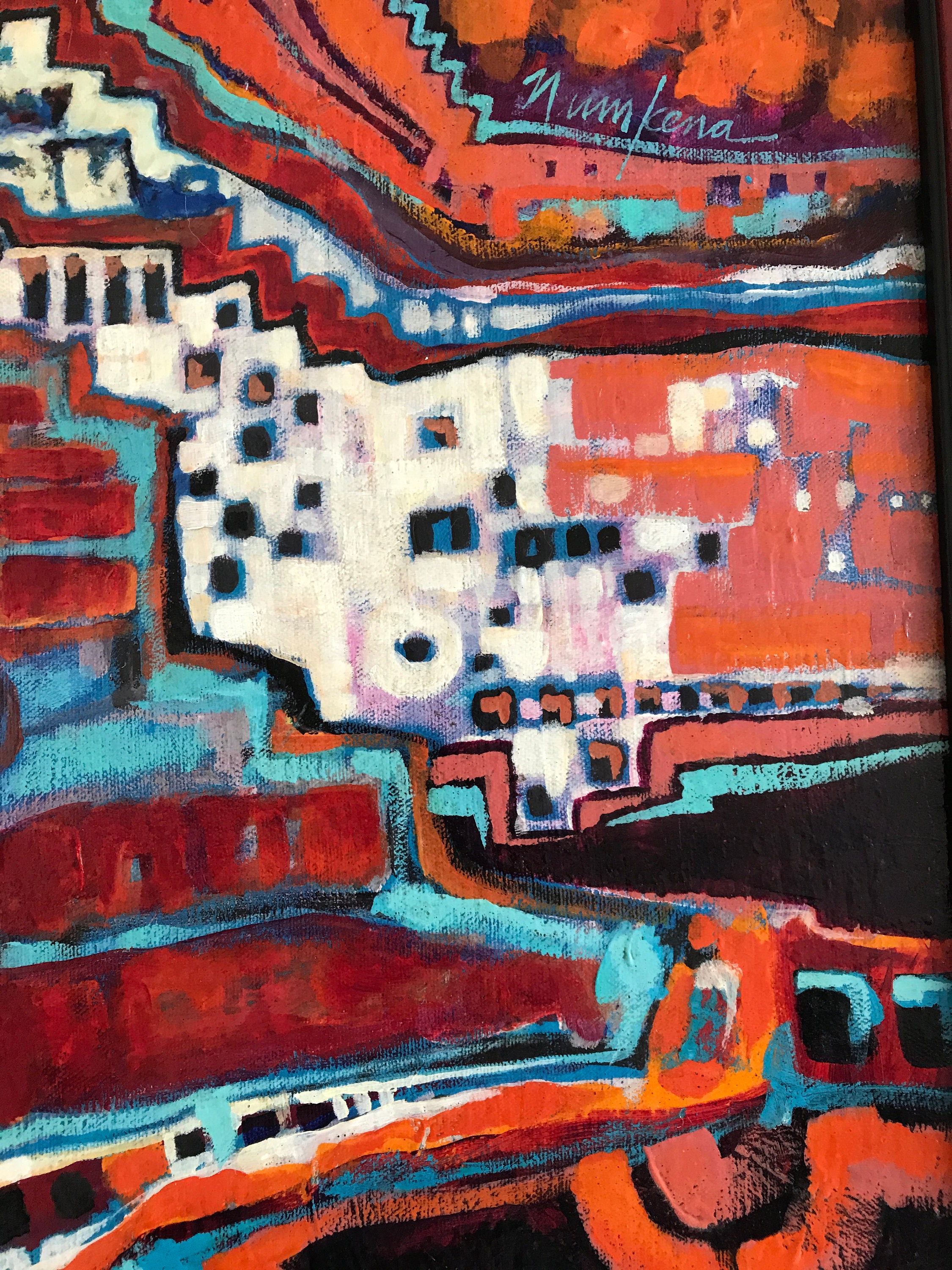 Hopi, Pueblo, Native American Art, Southwest Art, Unique Gift, Wall Art ...