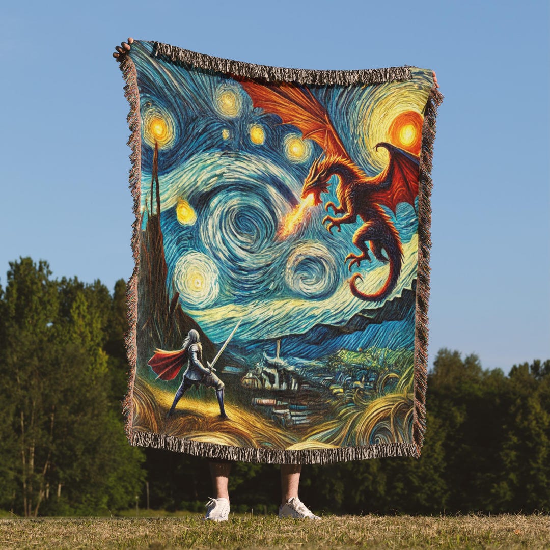 Starry Night Dnd D&D Roll for Initiative Dungeon Master Dragons D20 ...