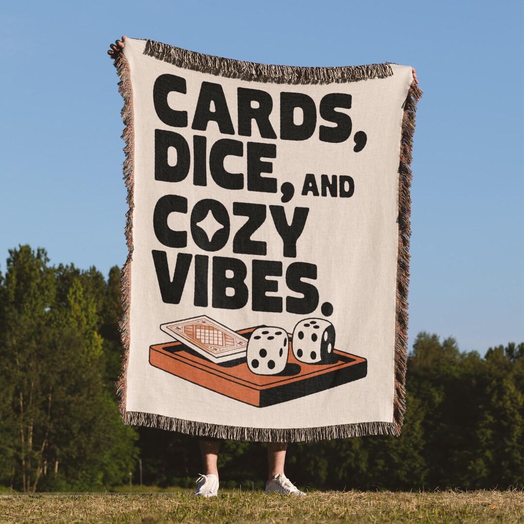 Cards Dice Cozy Vibes Dnd Dungeon Master Dragons D20 Dice RPG Game ...