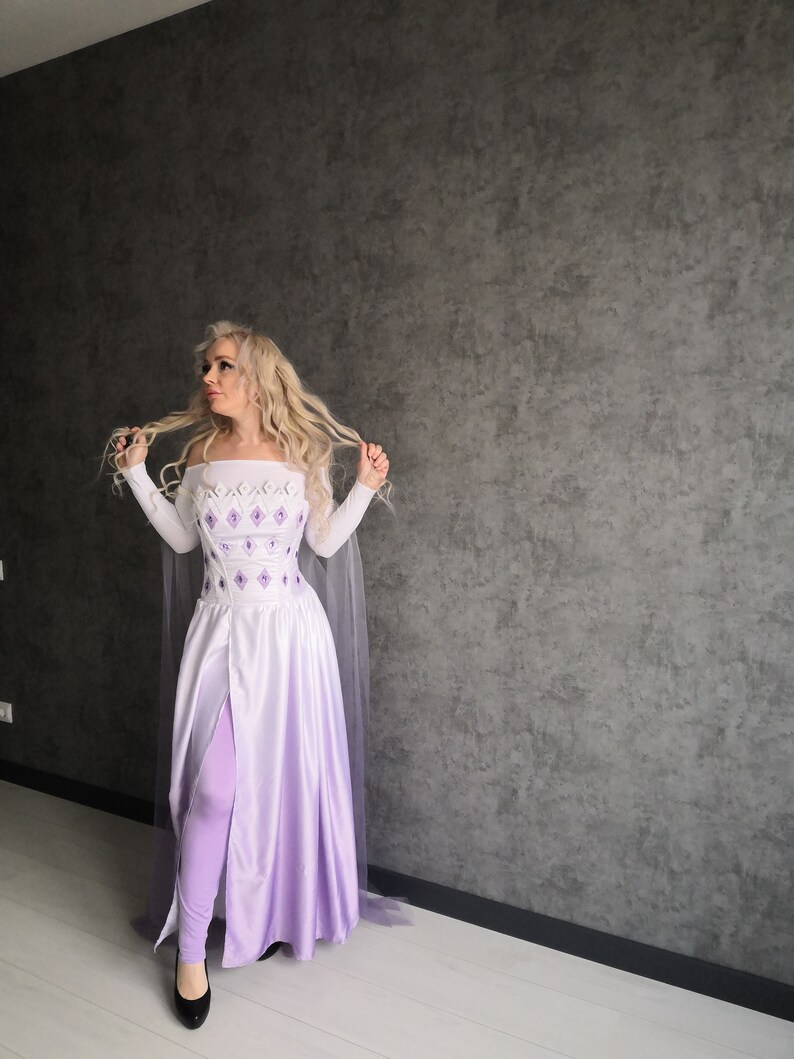 Elsa Frozen 2 Elsa Frozen Cosplay Elsa Frozen Adult Costume - Etsy