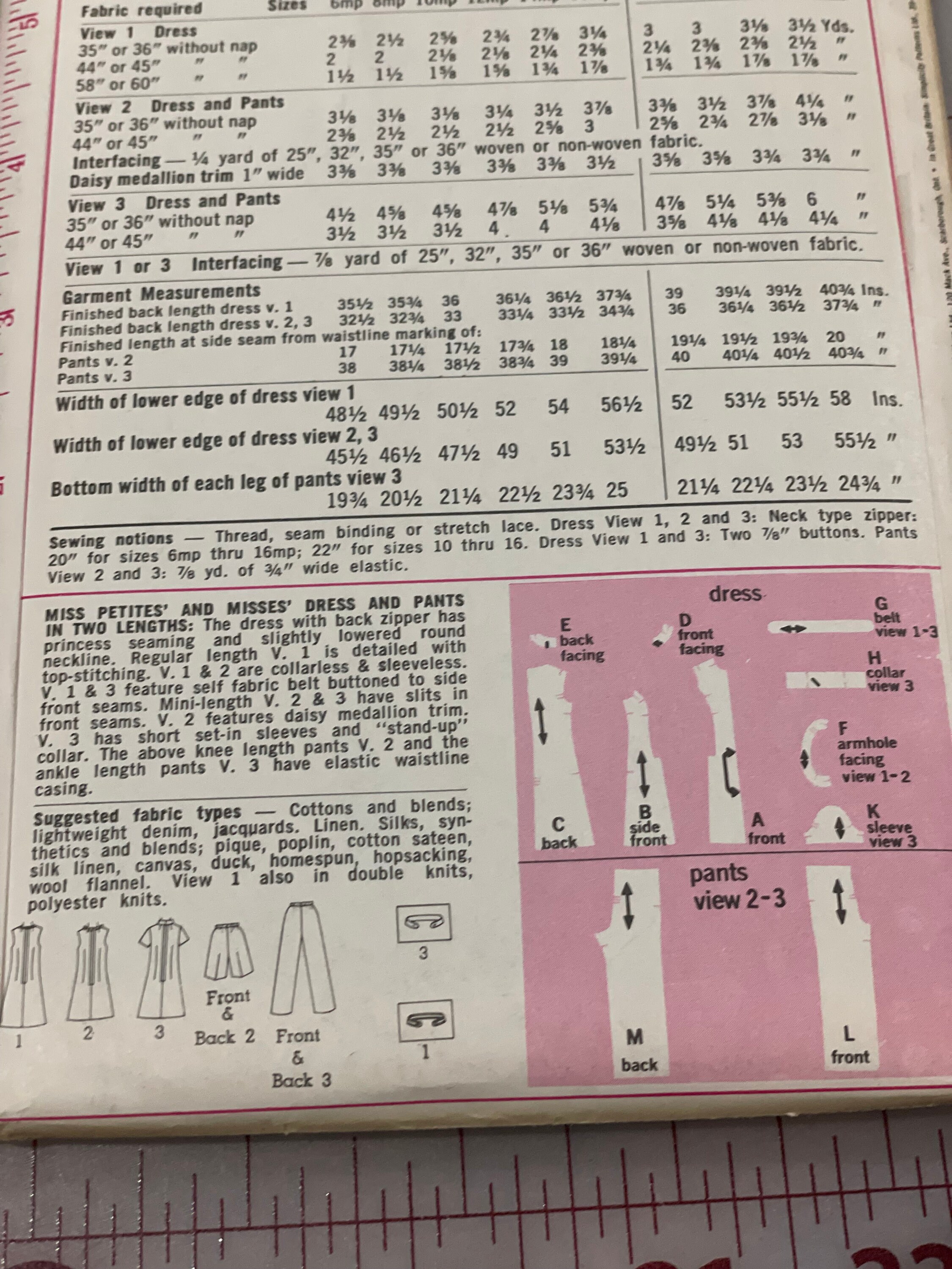 Vintage Simplicity 8788 Sewing Pattern Misses 60s Dress 1960s Dress ...