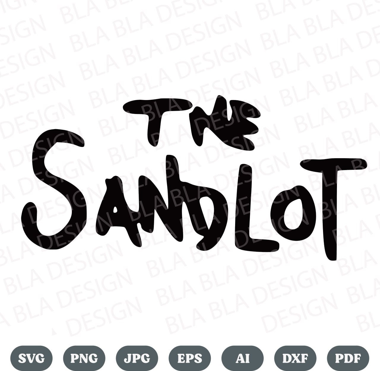 The Sandlot Svg, the Sandlot Png, Cricut, Cut File, Vector, Silhoutte ...