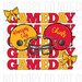 Red and Yellow Chiefs Football Digital PNG Design for Sublimation ...