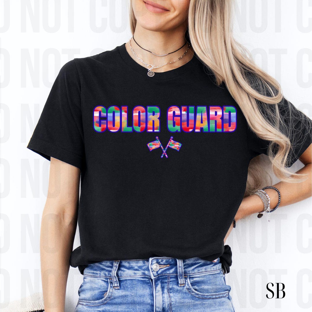 Color Guard Png/digital for Sublimation color Guard Colorful Paint ...