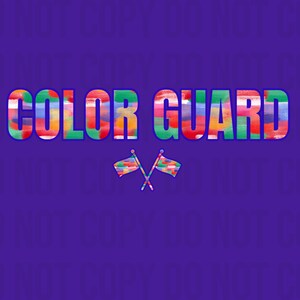 Color Guard Png/digital for Sublimation color Guard Colorful Paint ...