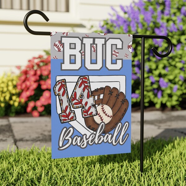 Baseball Garden Flag - Etsy