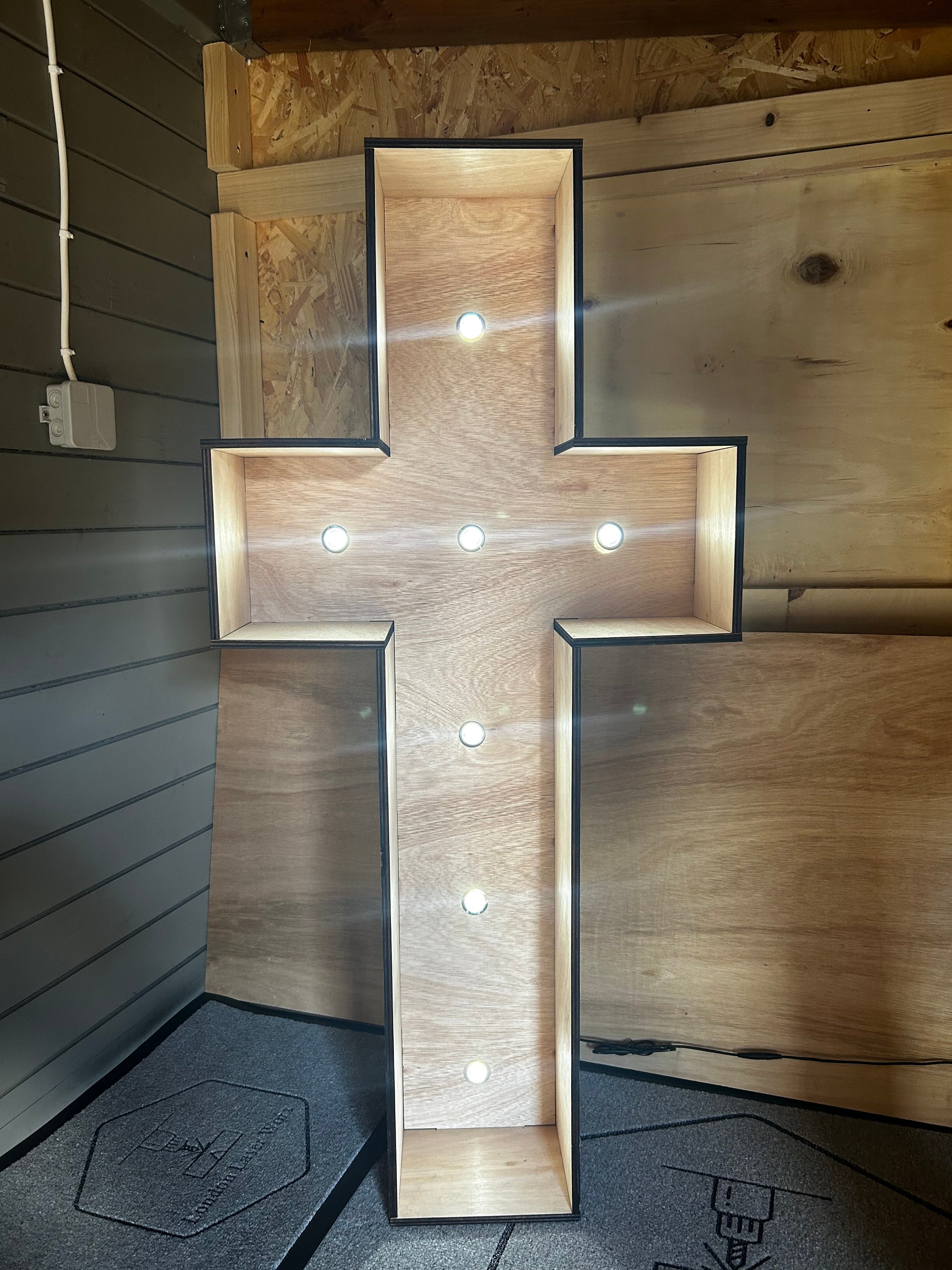 3D/4D Wooden Cross Digital File - Etsy