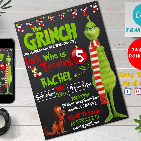 Grinch - Etsy