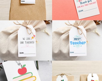 PRINTABLE Hand Soap Teacher Appreciation Gift Tags Last Day of School ...