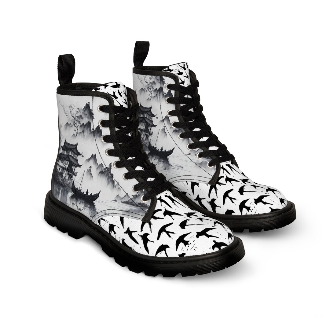 Unique Art Boots Customizable Boots Wearable Art Gift for - Etsy