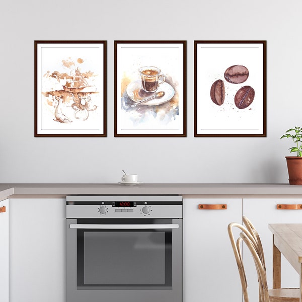 Coffee Art Print - Etsy