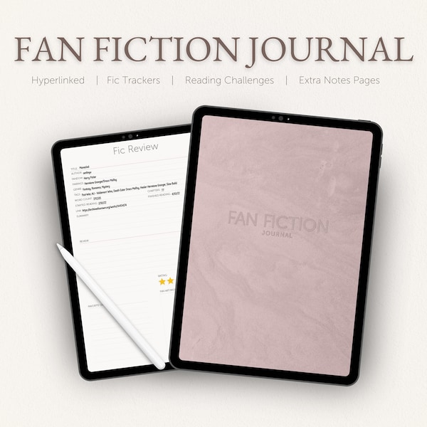 Fanfiction Notebook - Etsy