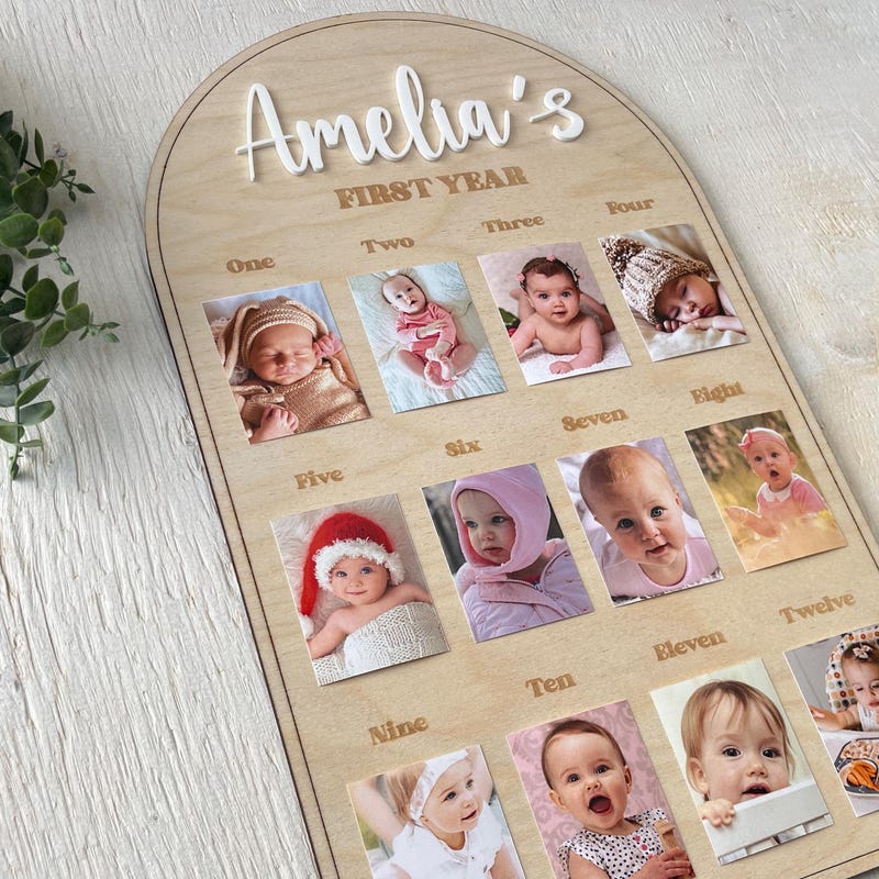 My First Year Frame - Etsy