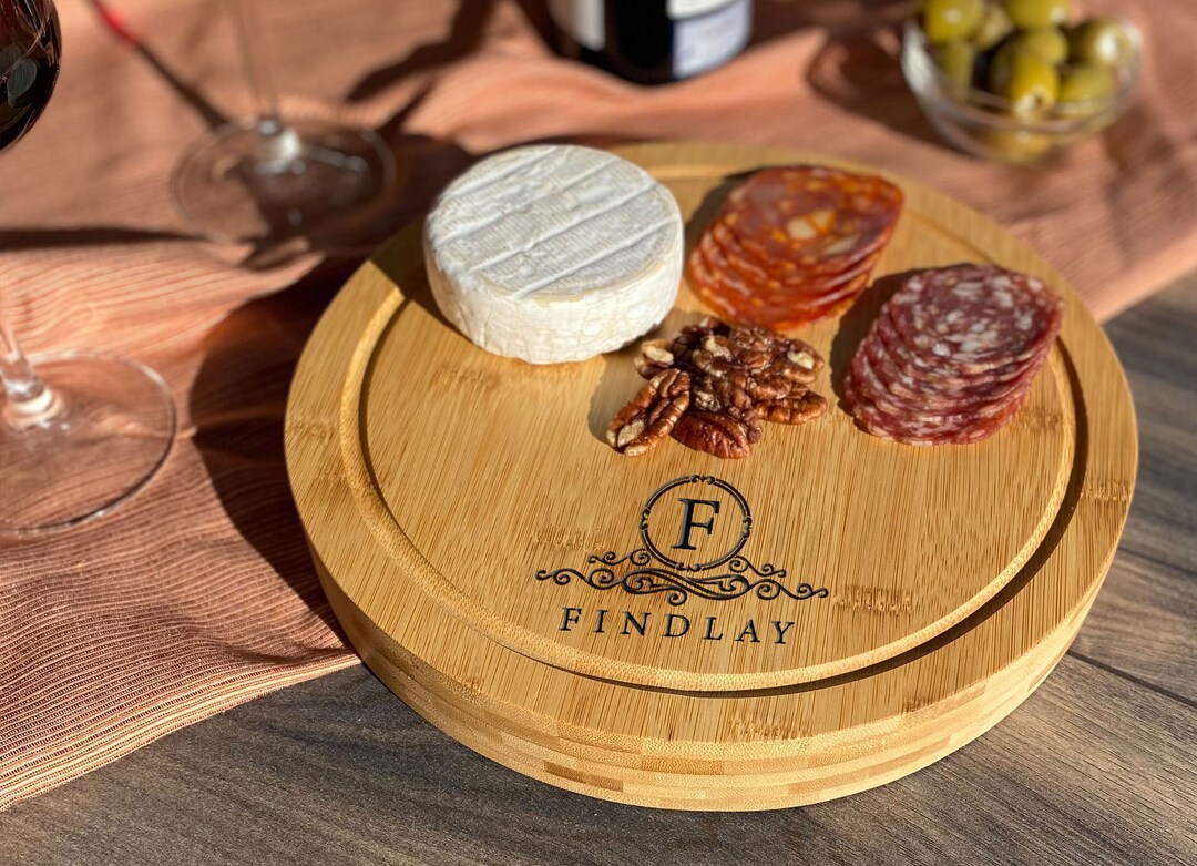 Personalized Charcuterie Board With Free Delivery Engraved Cheese Board ...