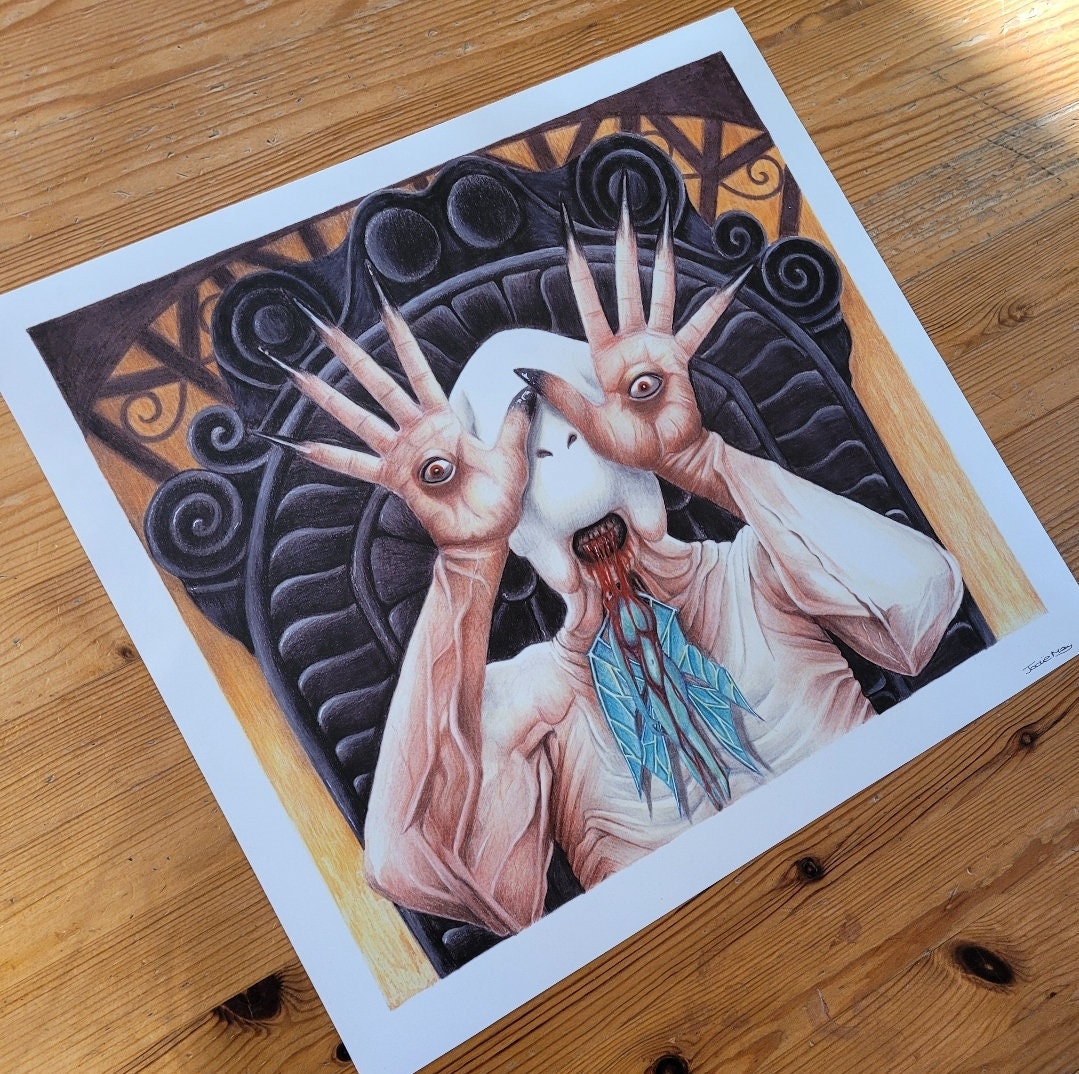 The Pale Man- Pans Labyrinth - Etsy