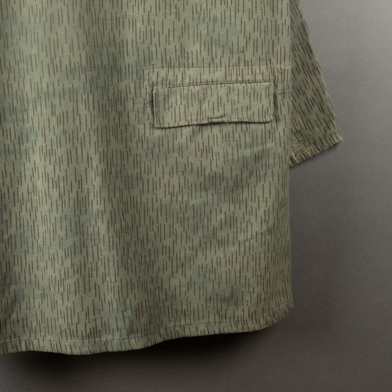 70s Vintage Czech Army M60 "strichtarn" Rain Camo Coat Size L - Etsy