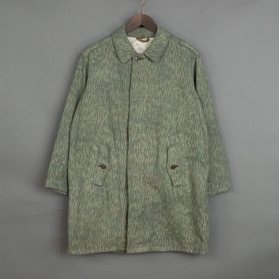 Vintage 60s Czech Army “strichtarn” Rain Camo Field Jacket M60 Parka ...