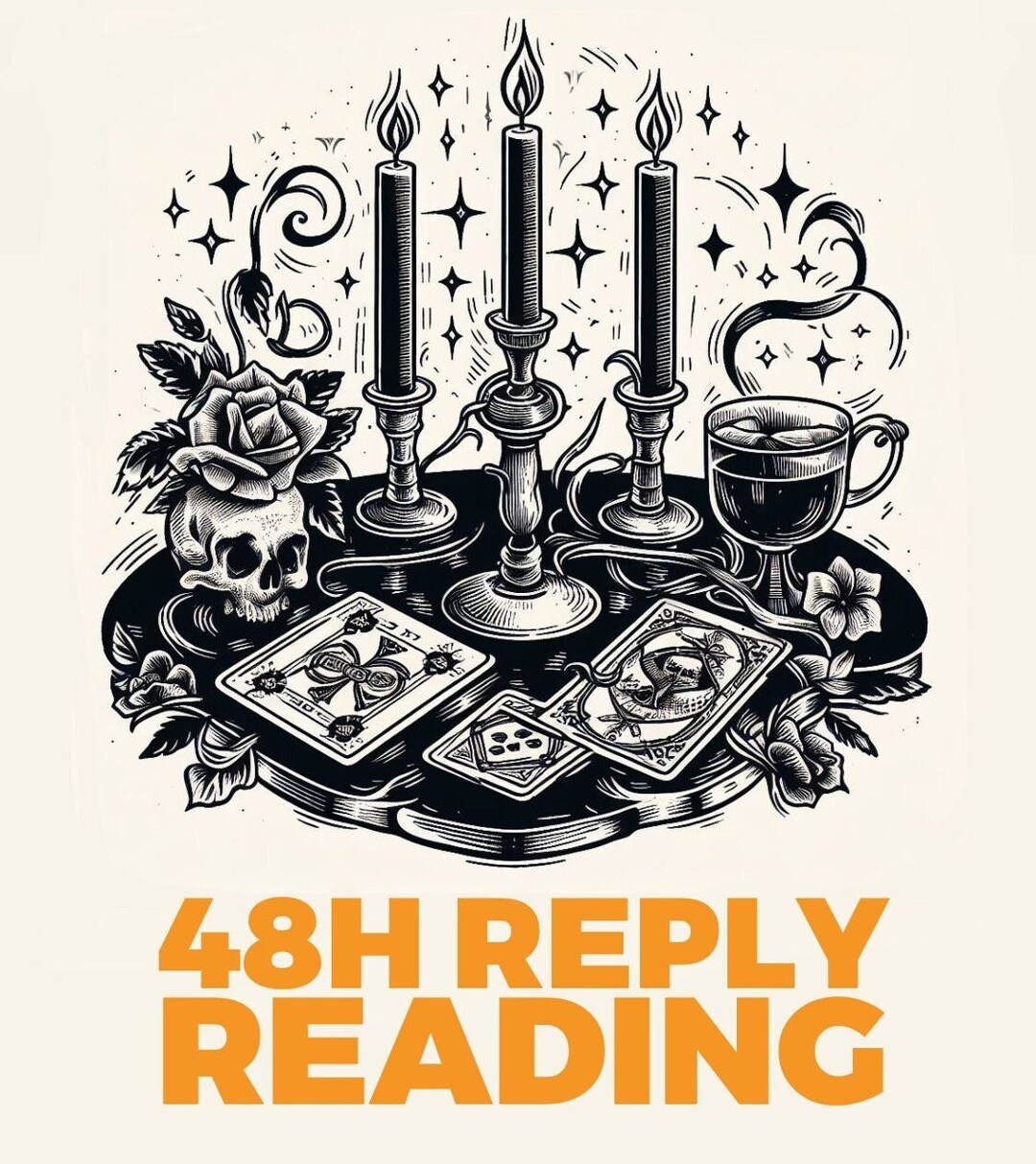 48 Hours Reply Reading - Etsy