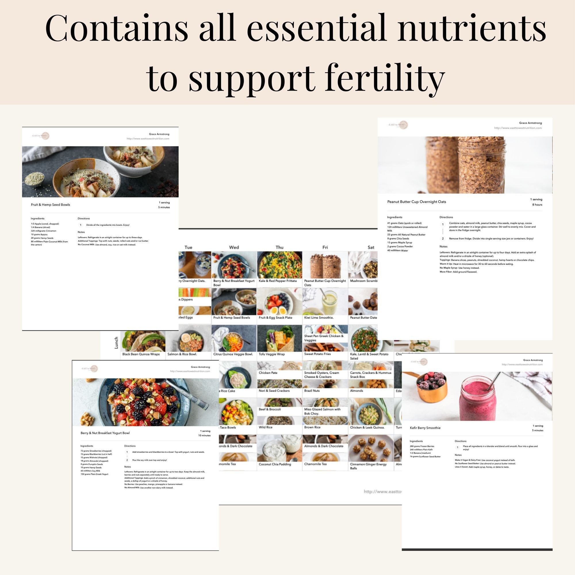 7 day Fertility Meal Plan Omnivore Etsy 7-day-fertility-meal-plan-omnivore-etsy