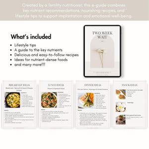 Two-week Wait Guide | Implantation Nutrients, Recipes & Emotional ...