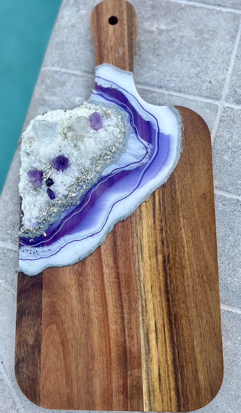 Geode Charcuterie Board - Etsy