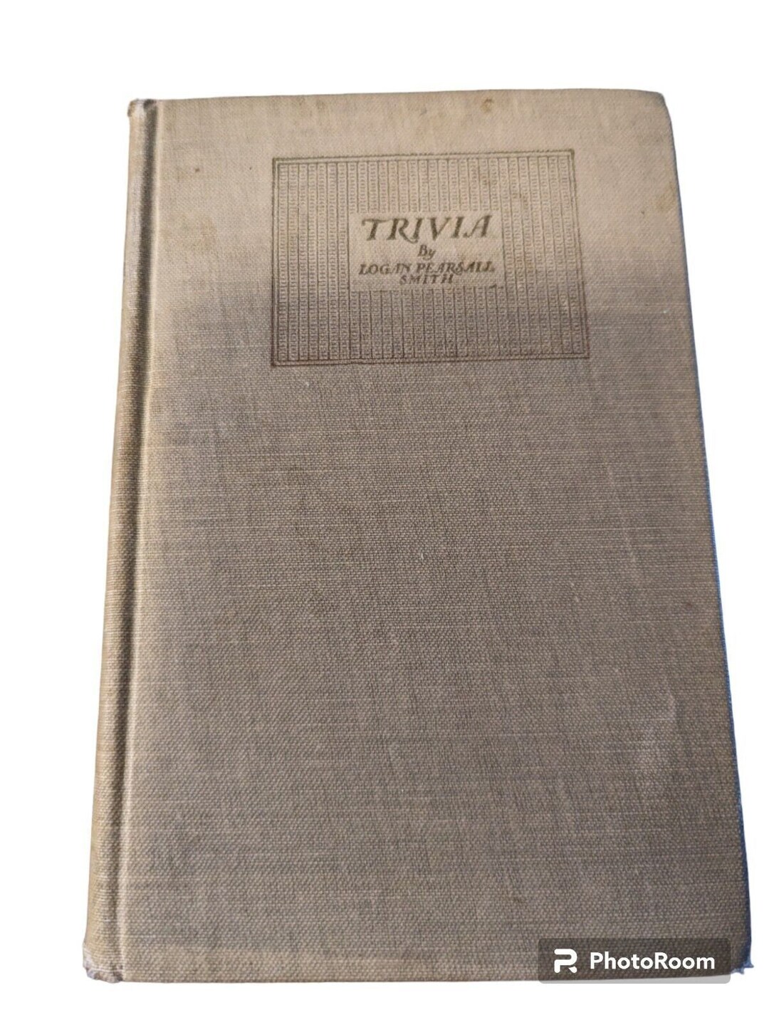 Antique Book Trivia Logan Pearsall Smith 1917 Doubleday Page & - Etsy