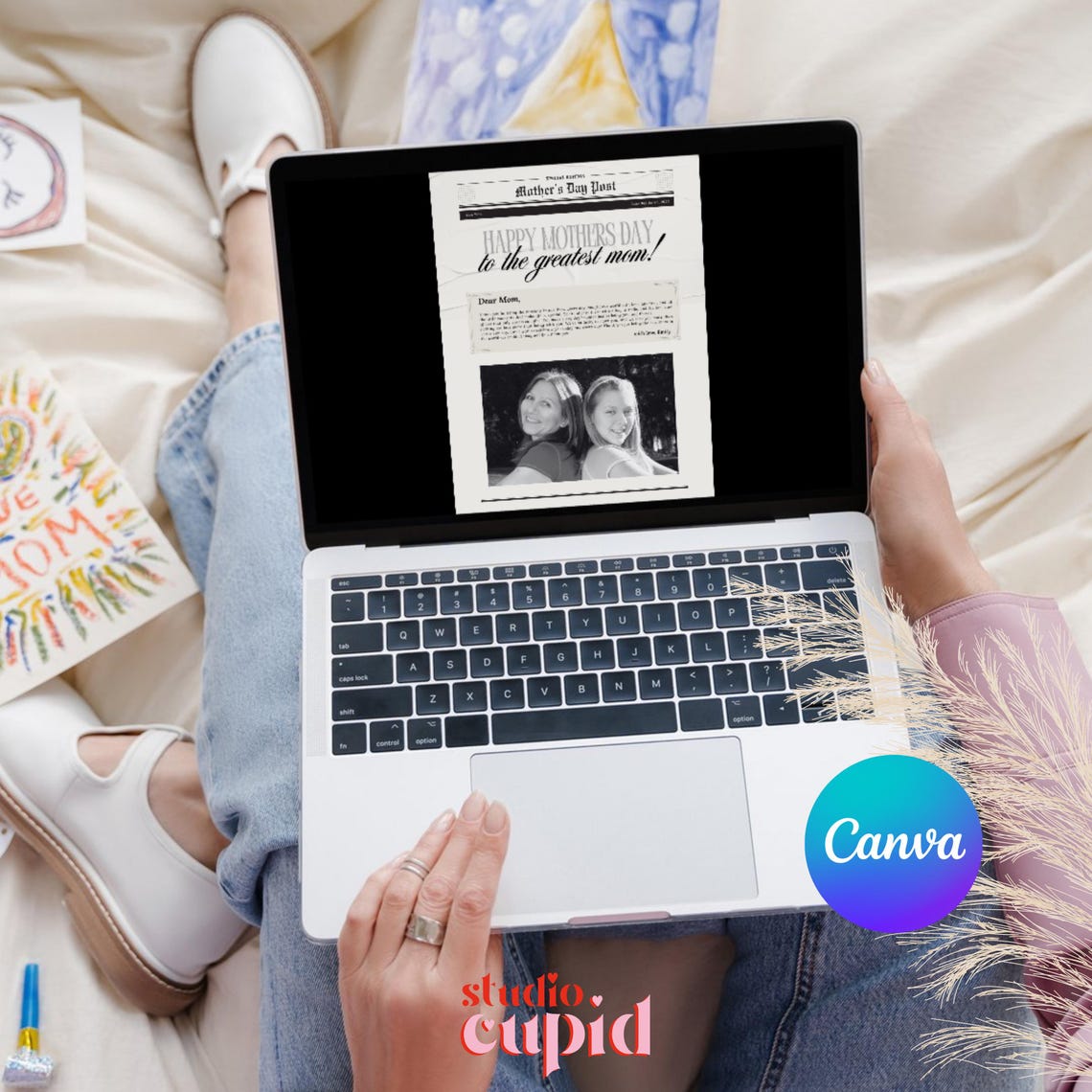 Mothers Day Newspaper, Custom Newspaper Template, Gifts for Mom ...
