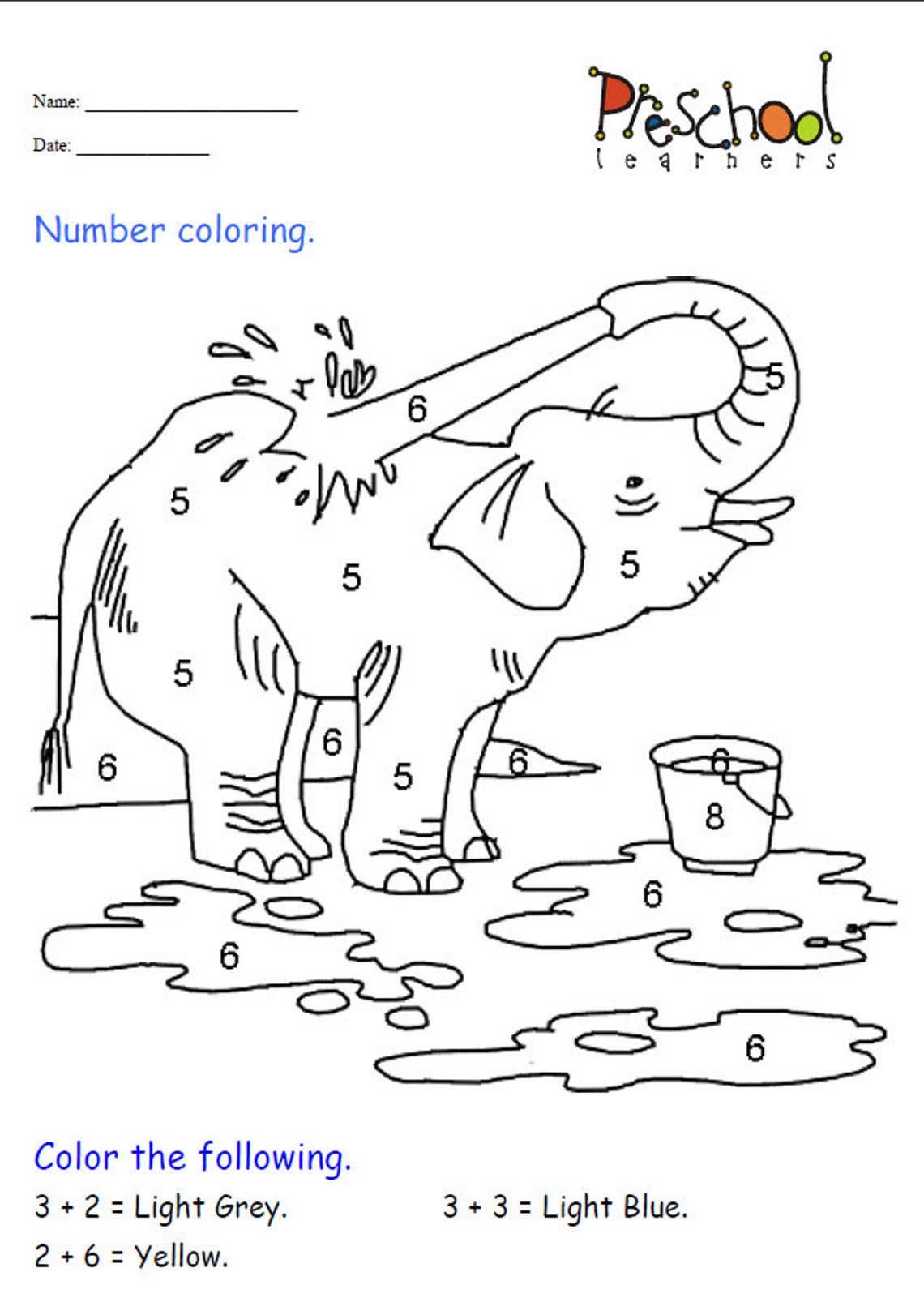 25 Pre-school Coloring Pages for Teachers, Kids Coloring, Kids Number ...