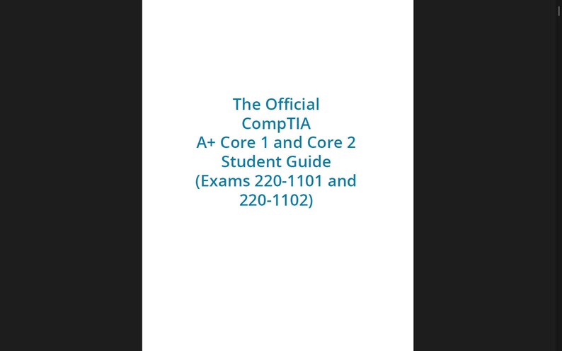 BREAK INTO TEACH - Comptia A+ Complete Study Guide to Pass Your Exam in 2025 - Etsy