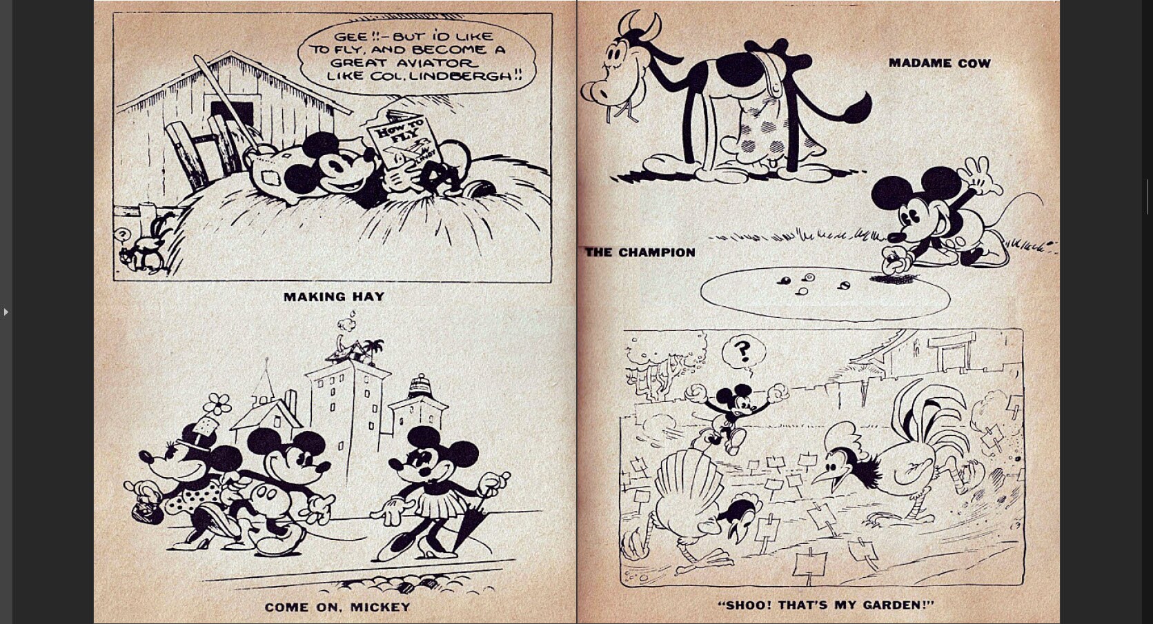 MICKEY MOUSE Coloring Book 871 Rare , 1st. Ed. 1931, Digital Version - Etsy
