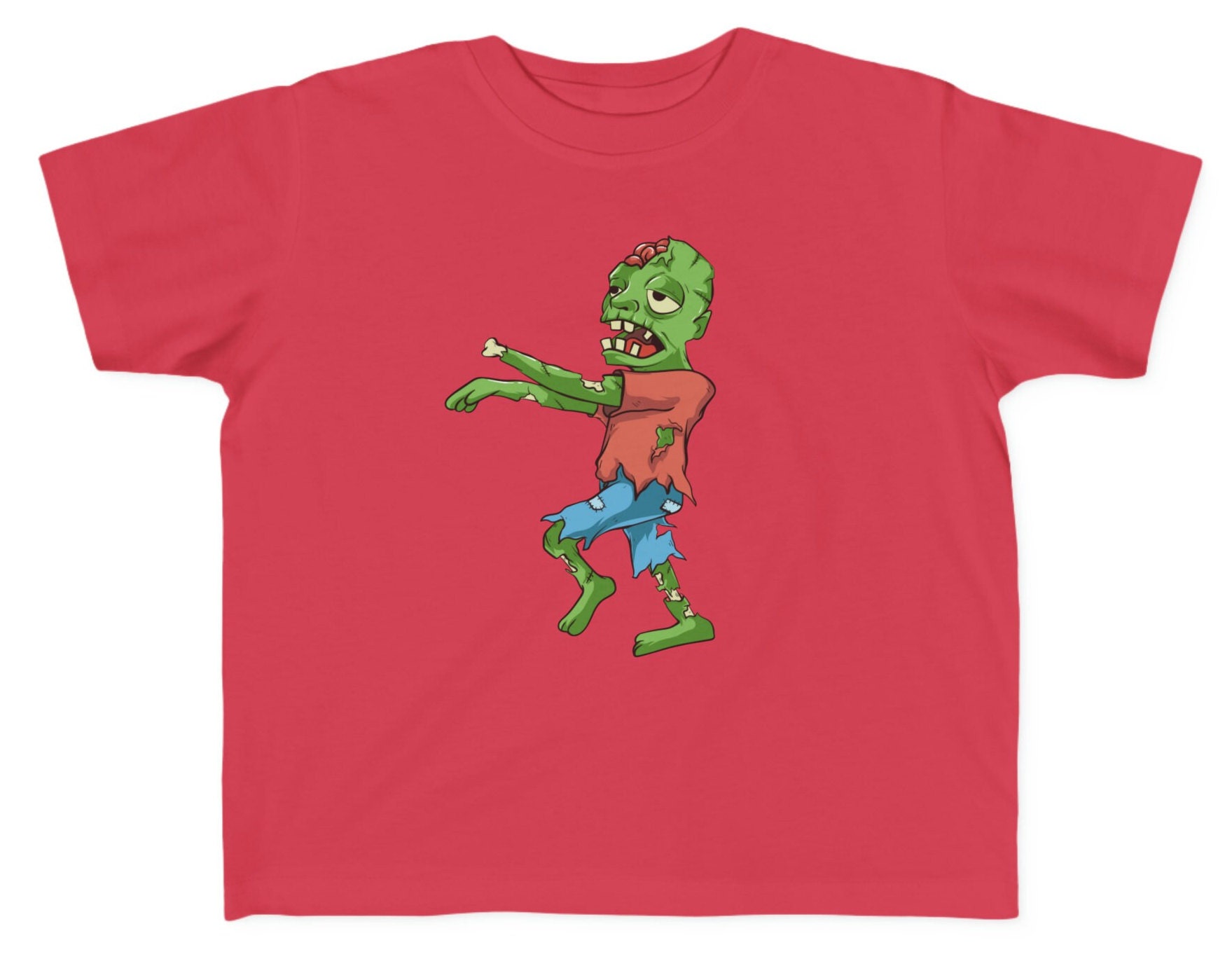Zombie Toddler's Shirt, Zombie Shirt for Toddlers, Zombie T-shirt for ...