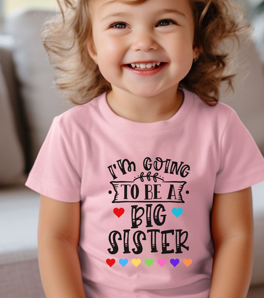 Toddler I'm Going to Be a Big Sister Shirt, I'm Going to Be A Big ...
