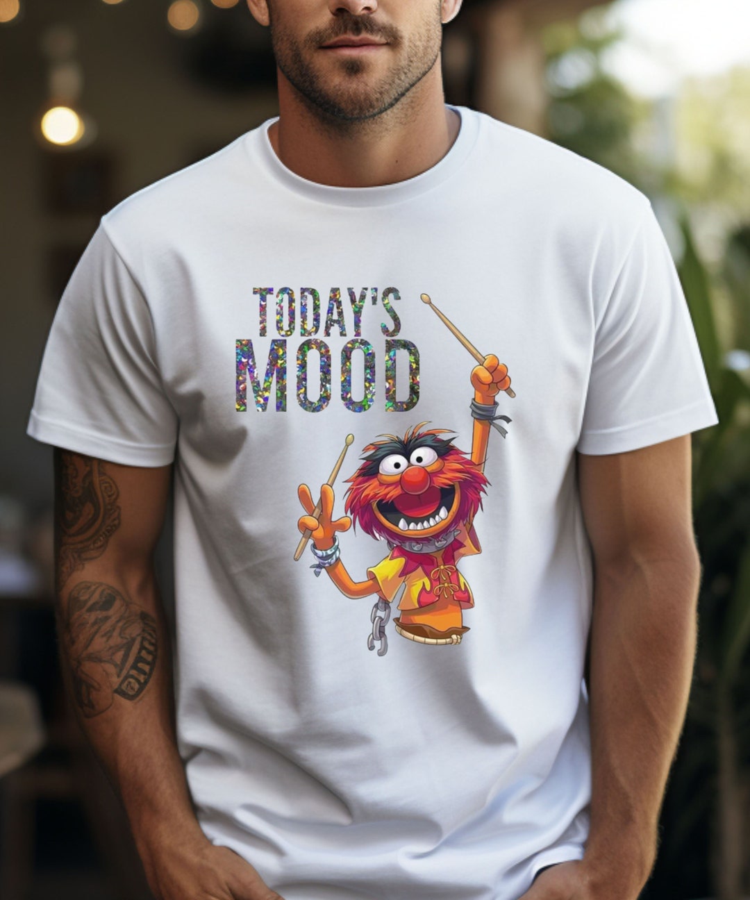 Muppets Animal T-shirt, Animal Drummer T-shirt, Animal Today's Mood ...
