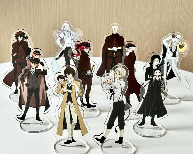 Bungou Stray Dogs BSD Inspired Stickers / Tecchou / Jouno / Cat ...