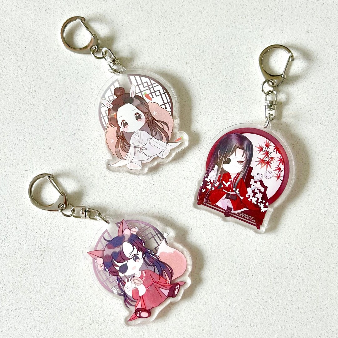 TGCF Keychain Heaven Official's Blessing, Tian Guan Ci Fu Acrylic ...