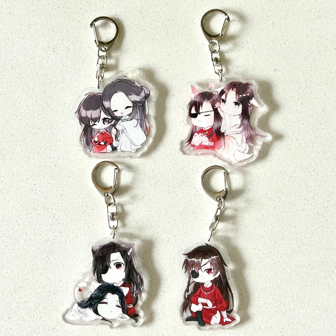 TGCF Keychain Tian Guan Ci Fu, Heaven Official's Blessing Acrylic ...