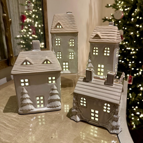 Mini Houses That Light Up - Etsy UK