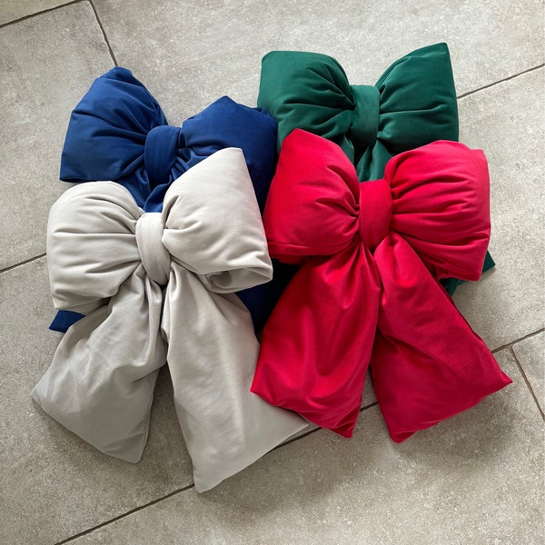 Large Christmas Bow - Etsy