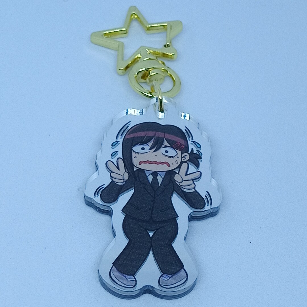 Kobeni Chainsaw Man Keychain/charm/sticker - Etsy
