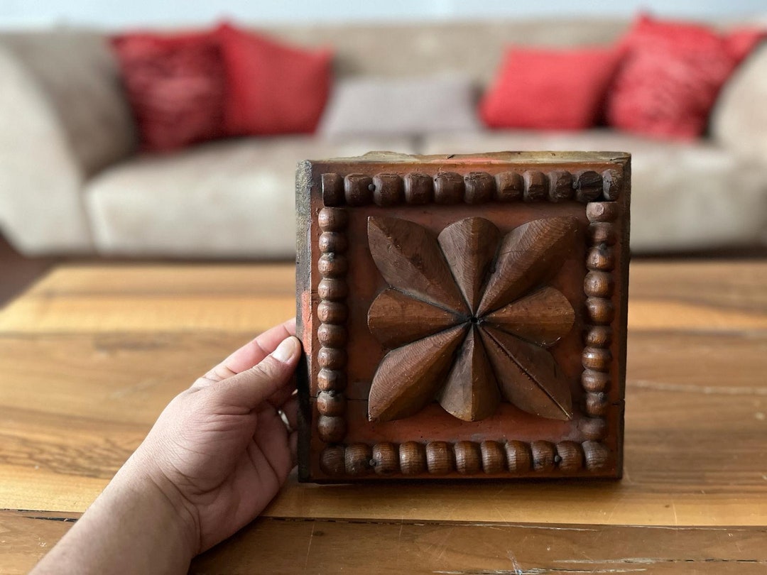 Antique Ottoman Carved Architectural Gothic Panels From Solid Pine Wood ...