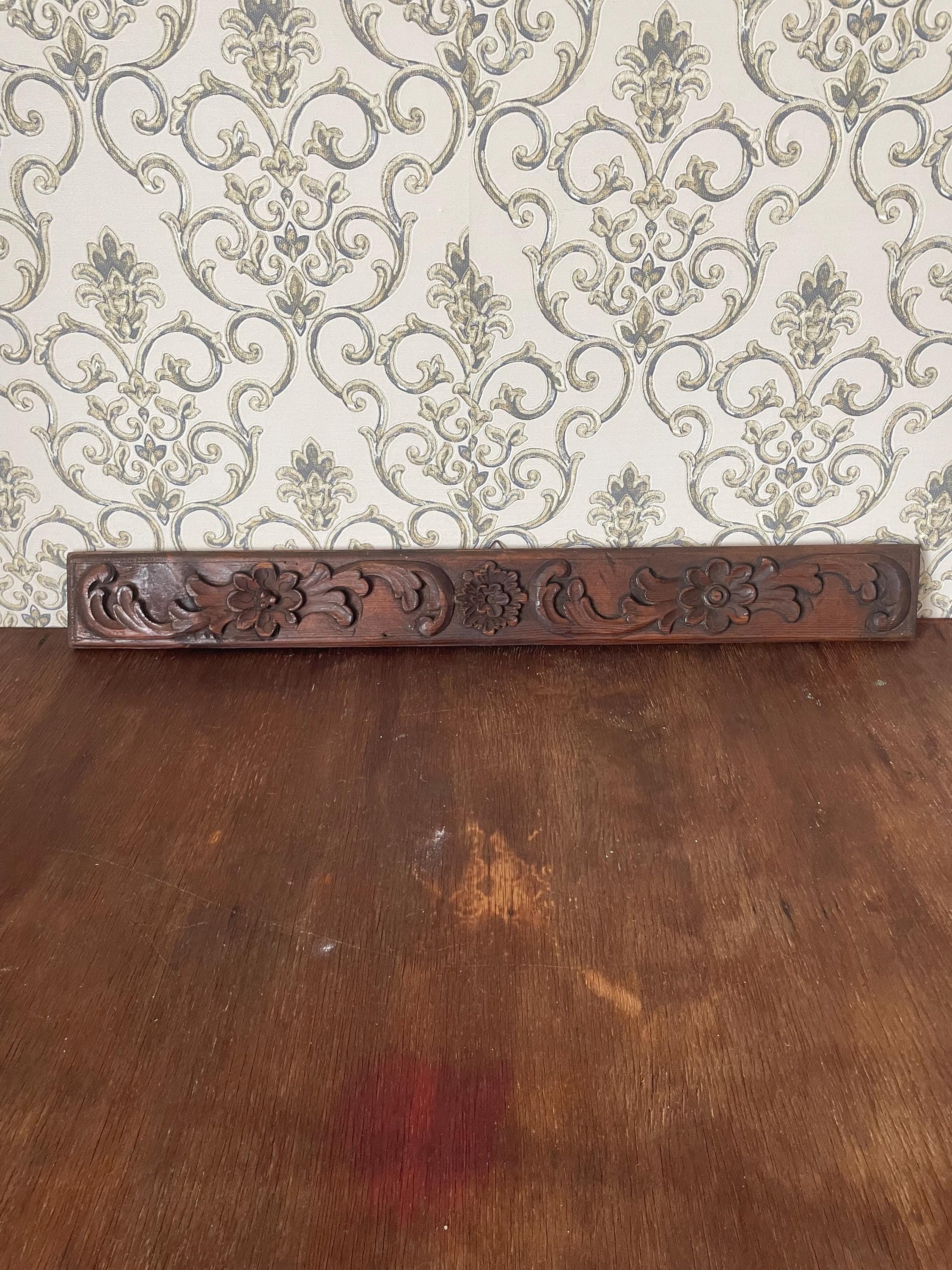 Antique Ottoman Carved Architectural Gothic Panels From Solid Wood ...