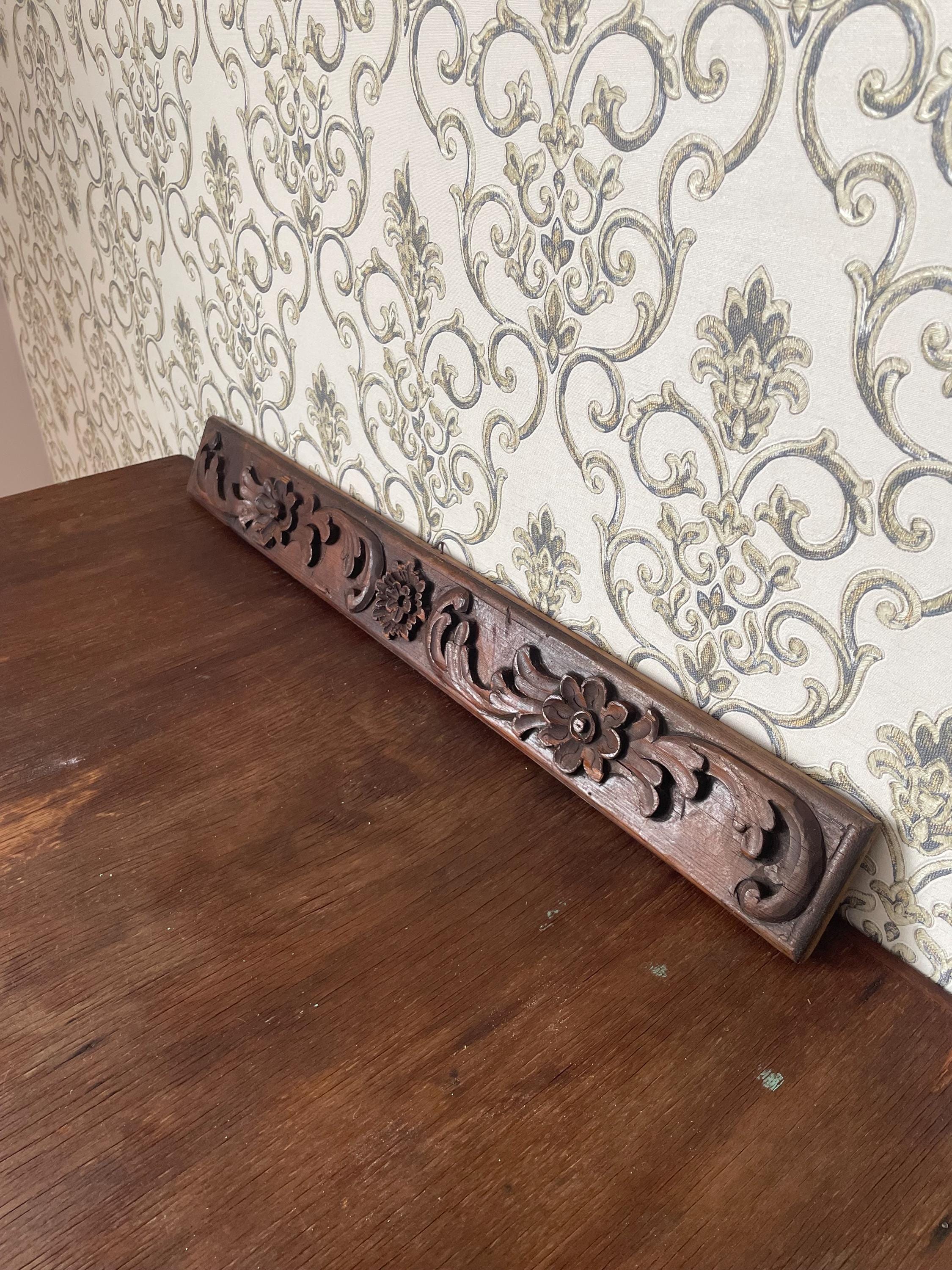 Antique Ottoman Carved Architectural Gothic Panels From Solid Wood ...
