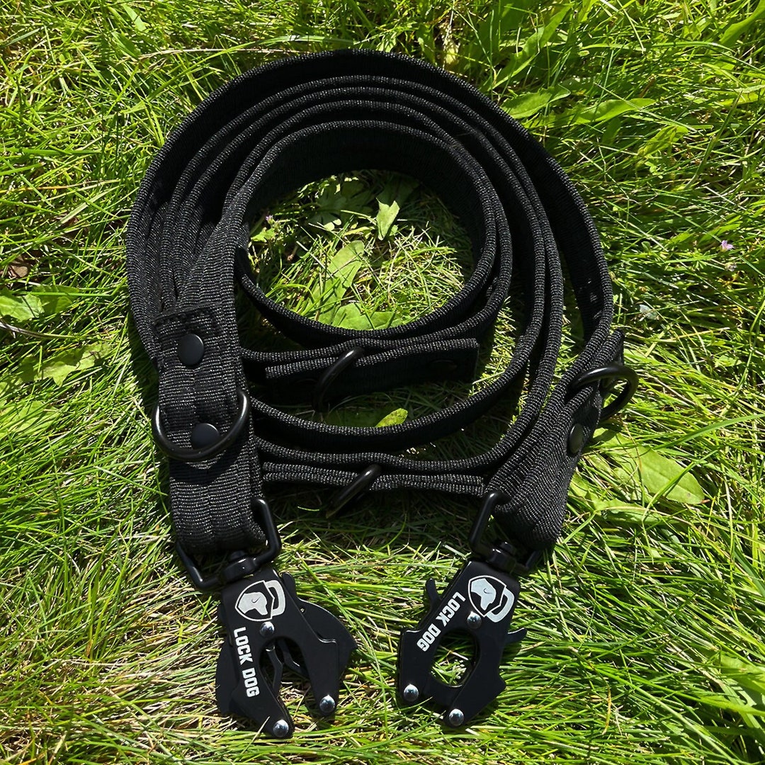 Bite-proof Cut-proof Dog Leash With 2 Frog Clips - Etsy