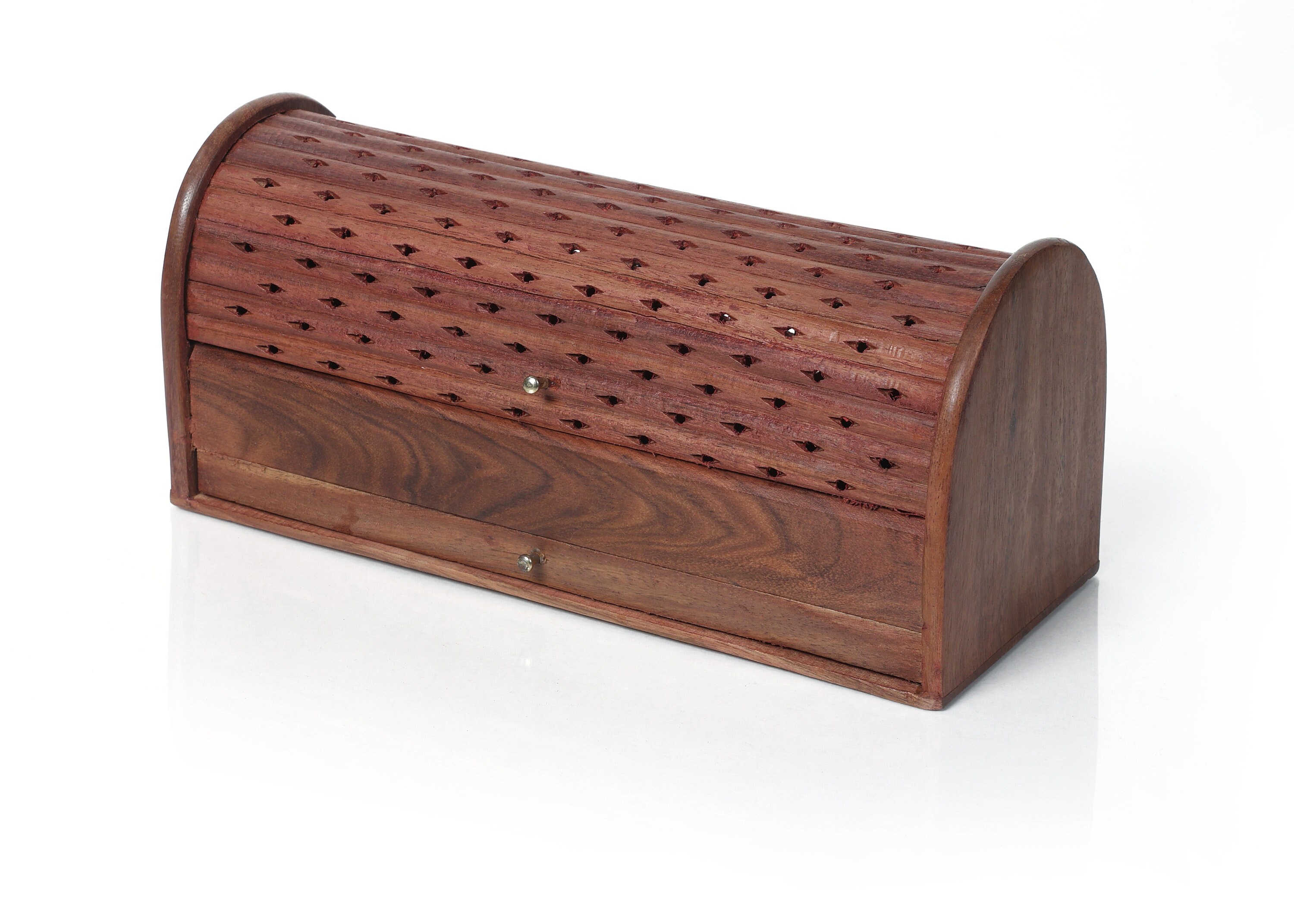 Wooden Carved Incense Holder Box With Shutter Lid and Storage Drawer - Etsy