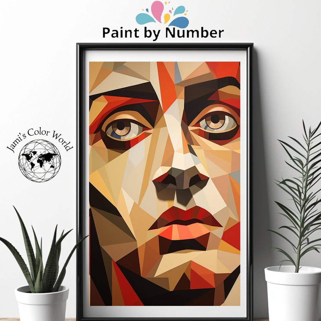 Paint by Number for Adult, Portrait Painting Diy, Color by Number, DIY ...
