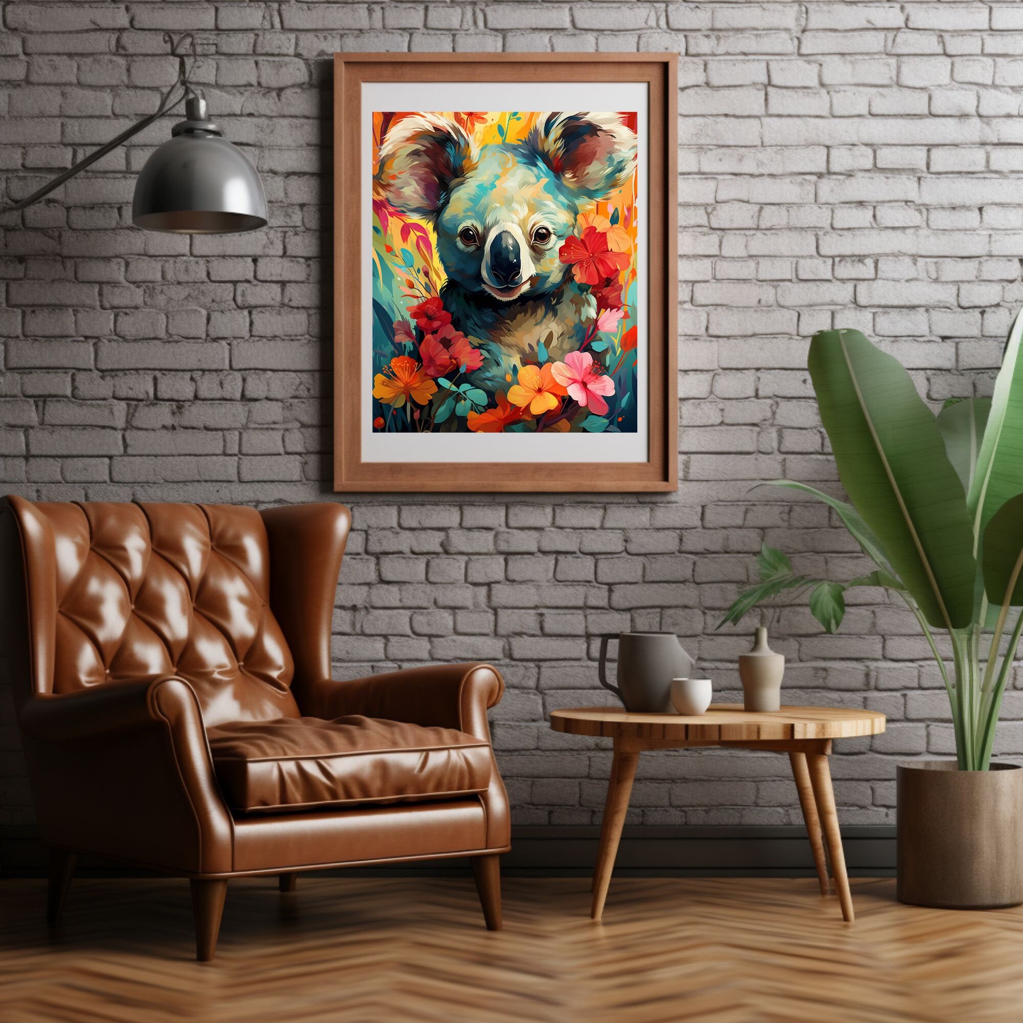 Koala Paint by Number Kit, Animal Painting Kit, Color by Number, Adult ...