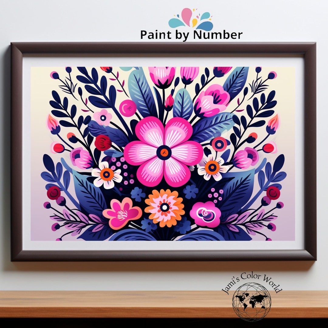 Paint by Number for Adult, Mandala Painting Kit, Acrylic Paint Set ...