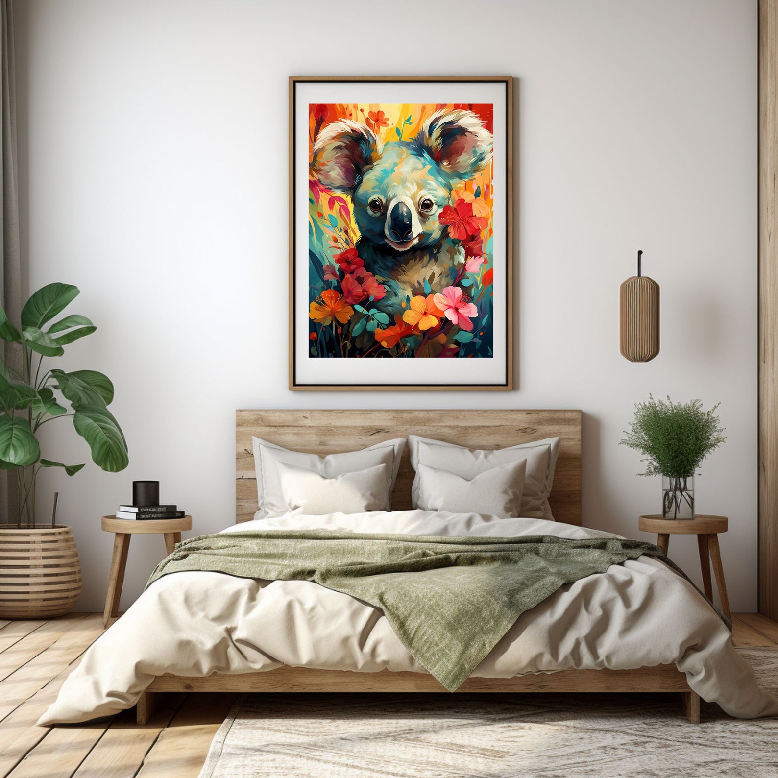 Koala Paint by Number Kit, Animal Painting Kit, Color by Number, Adult ...