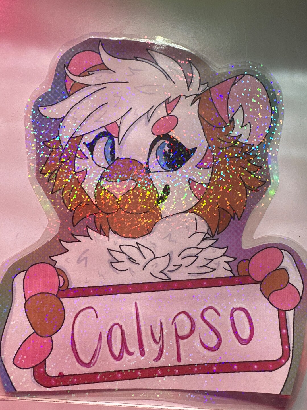 Custom Laminated Fursona Badge - Etsy Australia
