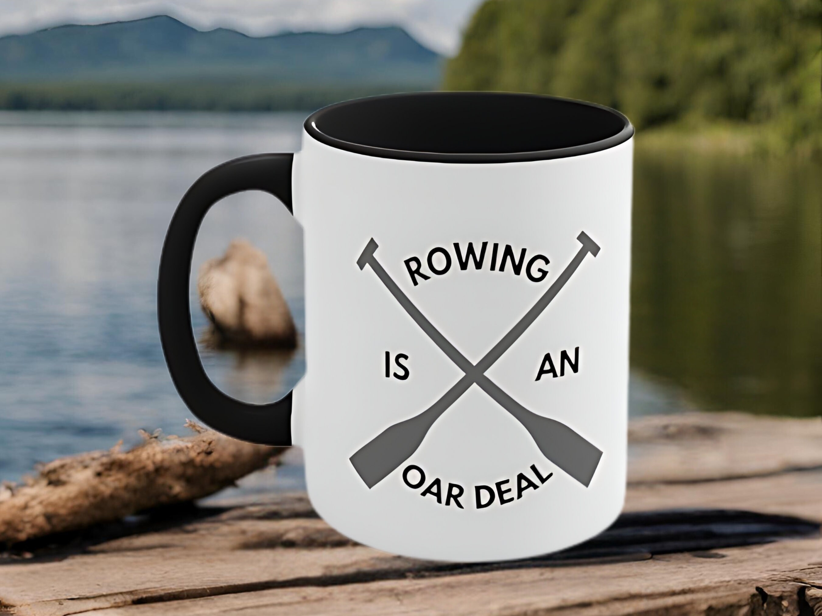 Rowing is an Oar Deal Mug, Funny Rowing Mug, Rowing Gift, Rowers Mug ...